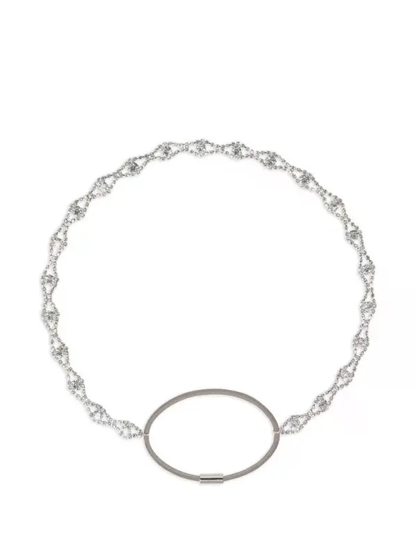 JENNIFER BEHR Rosita Crystal-embellished Headwrap - Silver