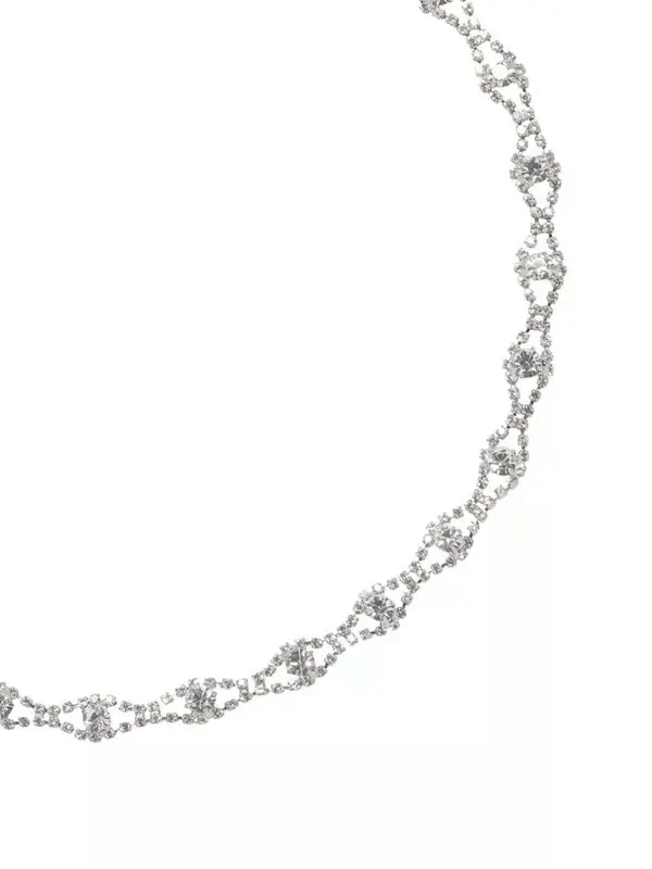 JENNIFER BEHR Rosita Crystal-embellished Headwrap - Silver