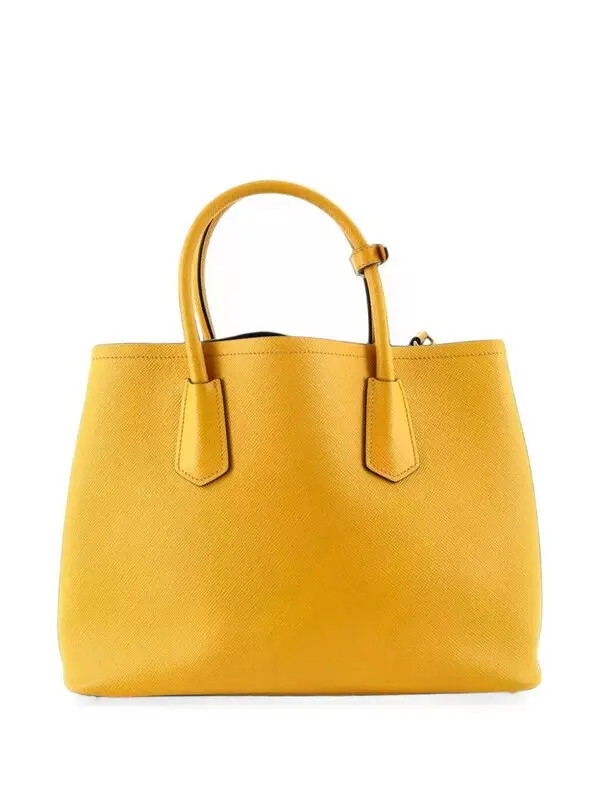 Prada Cuir Double Saffiano Leather Medium Tote Bag