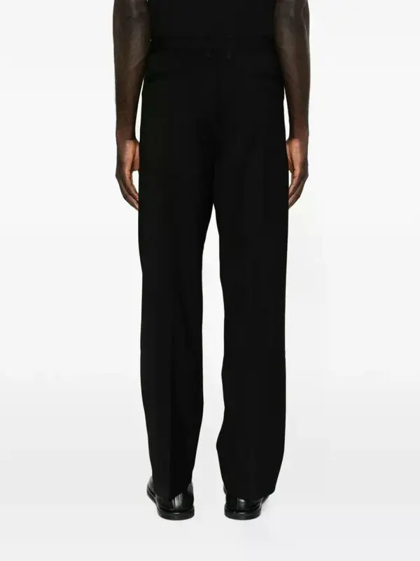 Imperial Pleated Straight-leg Trousers