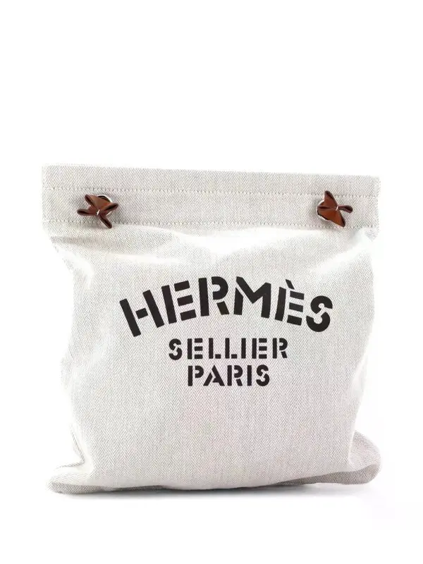 Hermès Toile Aline Mm Cross Body Bag - Neutrals