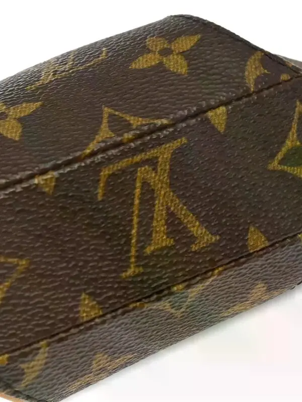 LOUIS VUITTON Monogram Canvas Mini Ellipse Clutch Bag