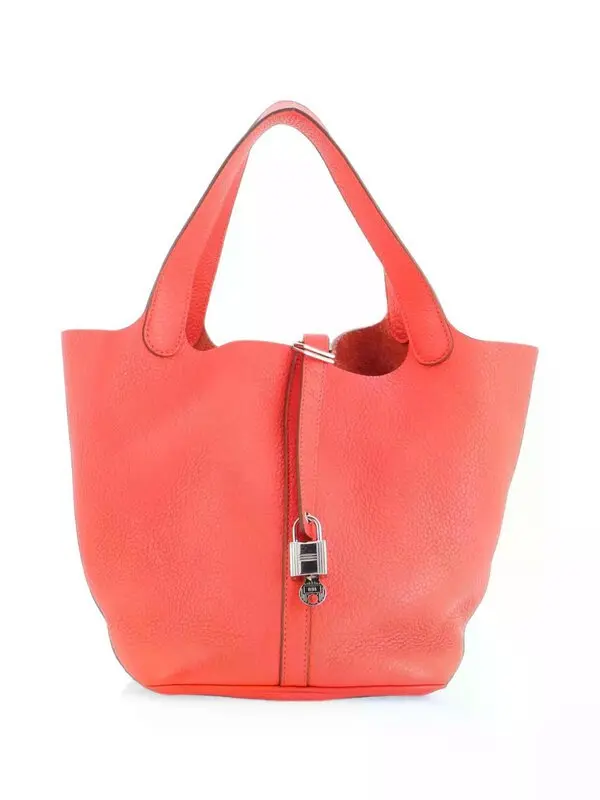Hermès Picotin Lock Bag Clemence Mm Bucket Bag