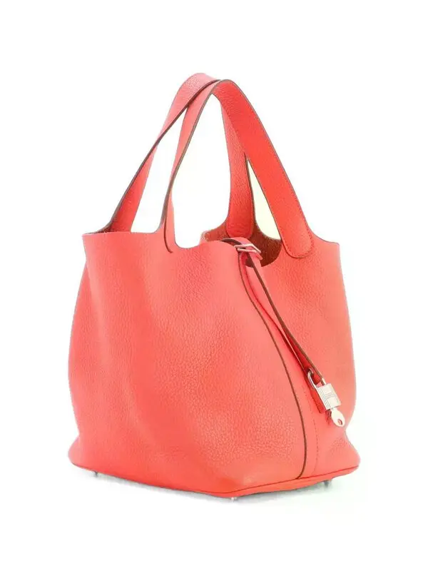 Hermès Picotin Lock Bag Clemence Mm Bucket Bag