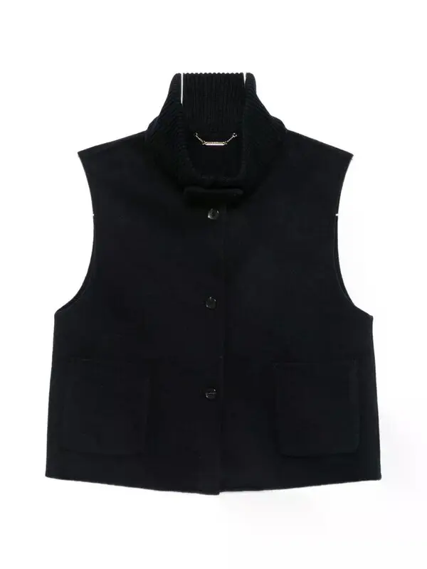 Seventy Ribbed-collar Button-up Jacket