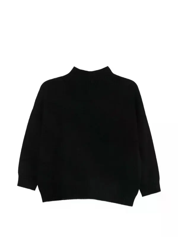 VANISE Mock-neck Knitted Sweater