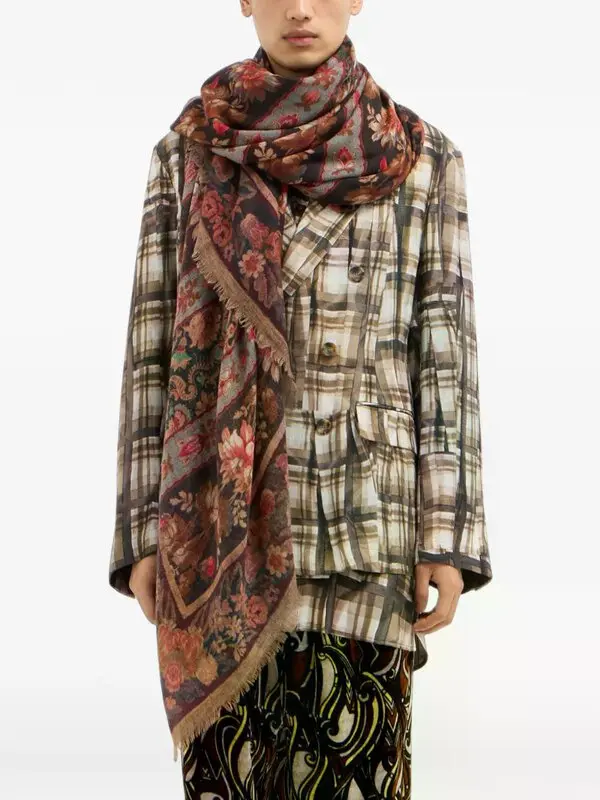 PIERRE-LOUIS MASCIA Euclidex Shawl Scarf