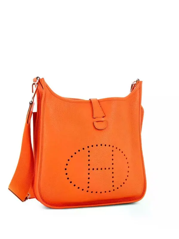 Hermès Evelyne Bag Gen Iii Clemence Pm Cross Body Bag - Orange