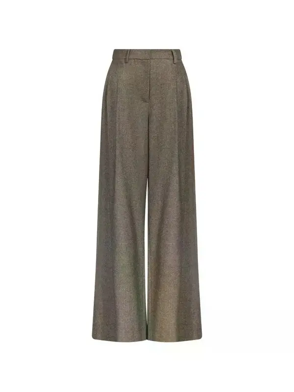 TWP Herringbone Pleated Trousers