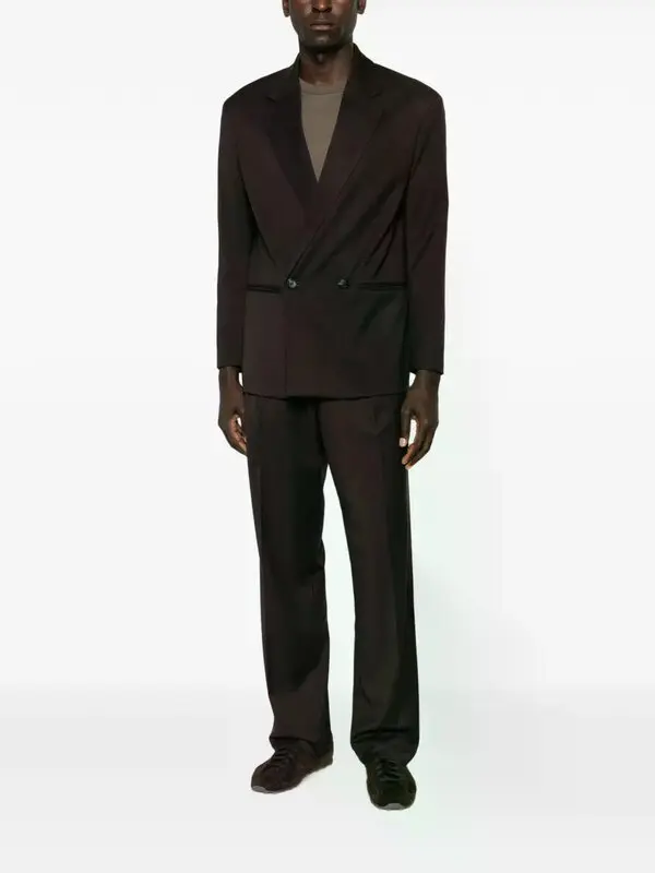 Imperial Pleated Straight-leg Trousers