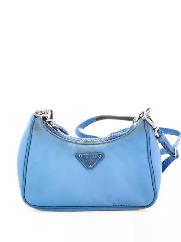 Prada Re-edition Shoulder Bag Tessuto Mini Hobo Bag