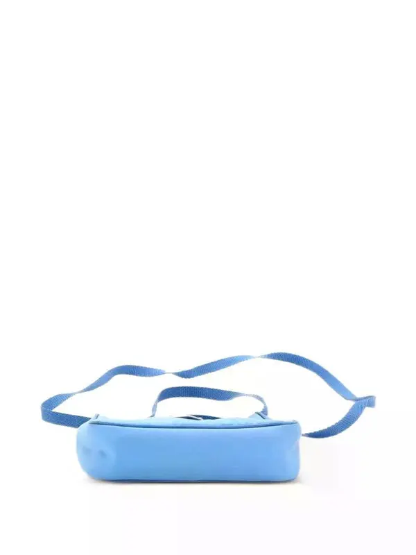 Prada Re-edition Tessuto Mini Hobo Shoulder Bag - Blue