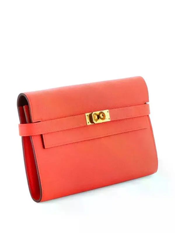 Hermès Kelly Wallet Verso Epsom Long Small Wallets