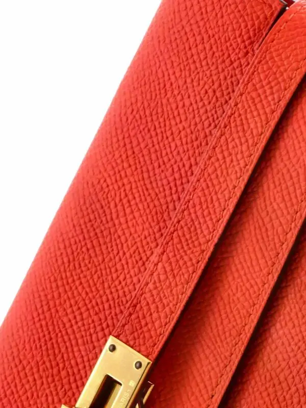 Hermès Kelly Wallet Verso Epsom Long Small Wallets