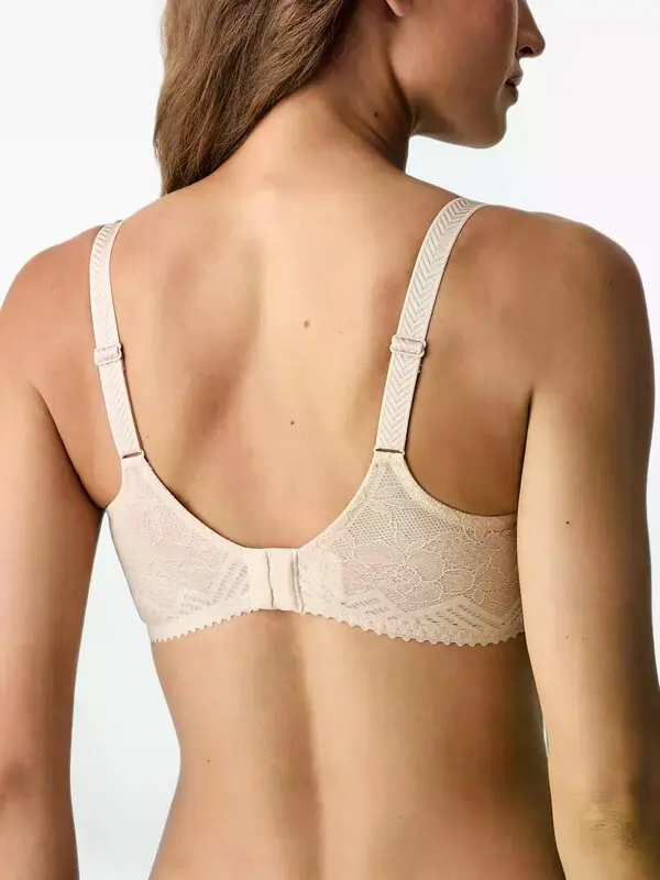 Chantelle Origins Lace-panelled Underwired Bra