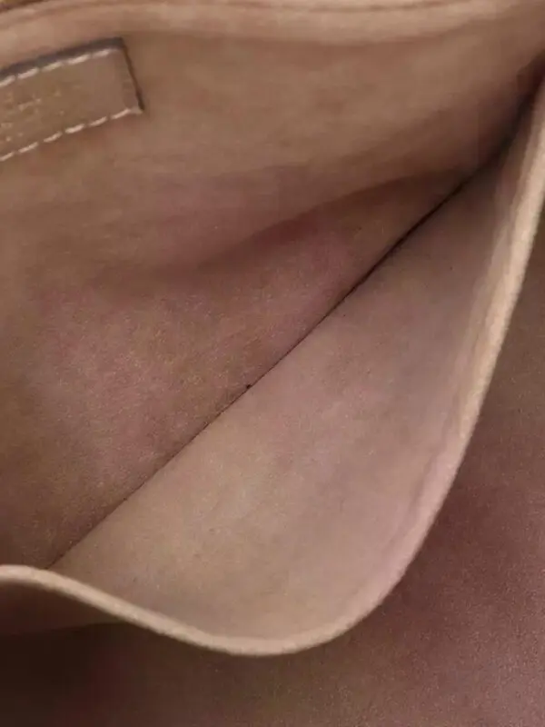 LOUIS VUITTON Bicolor Monogram Empreinte Giant Petit Palais Satchel - Brown