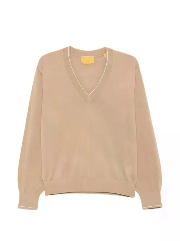 Guest In Residence The Airy V Cashmere Sweater - Neutrals