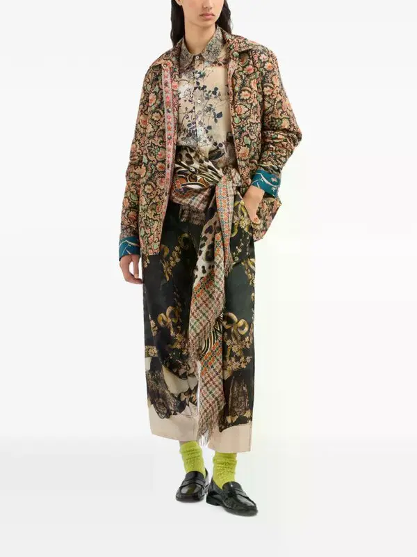 PIERRE-LOUIS MASCIA Silk Straight-leg Trousers