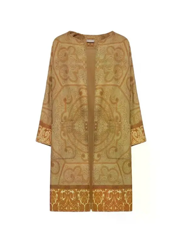 PIERRE-LOUIS MASCIA Pancake Paisley-pattern Kimono