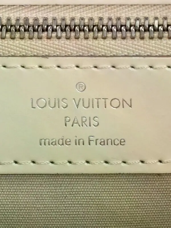 LOUIS VUITTON Brea Handbag Epi Leather Medium Satchel - White