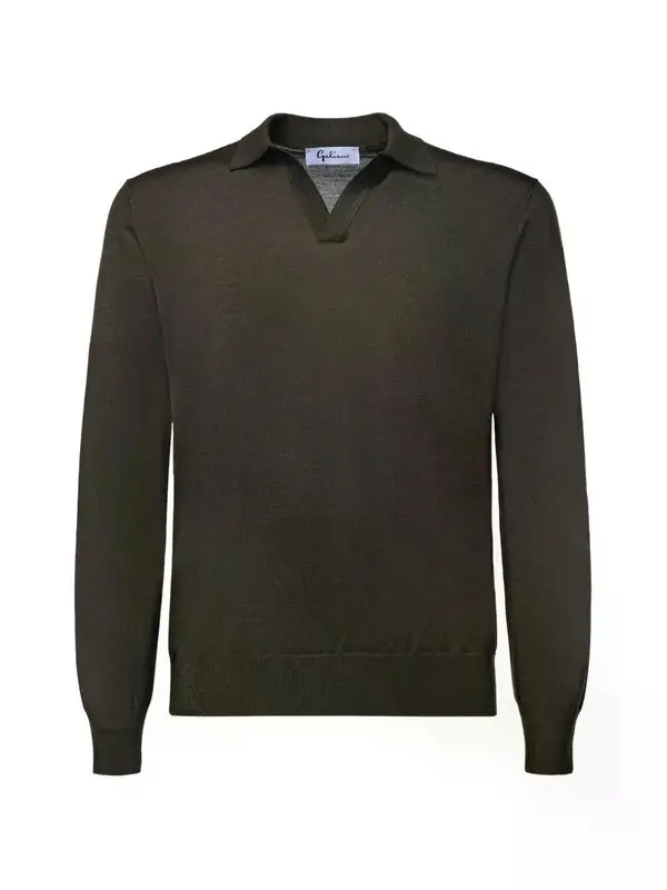 GALIANO Polo-collar Sweater