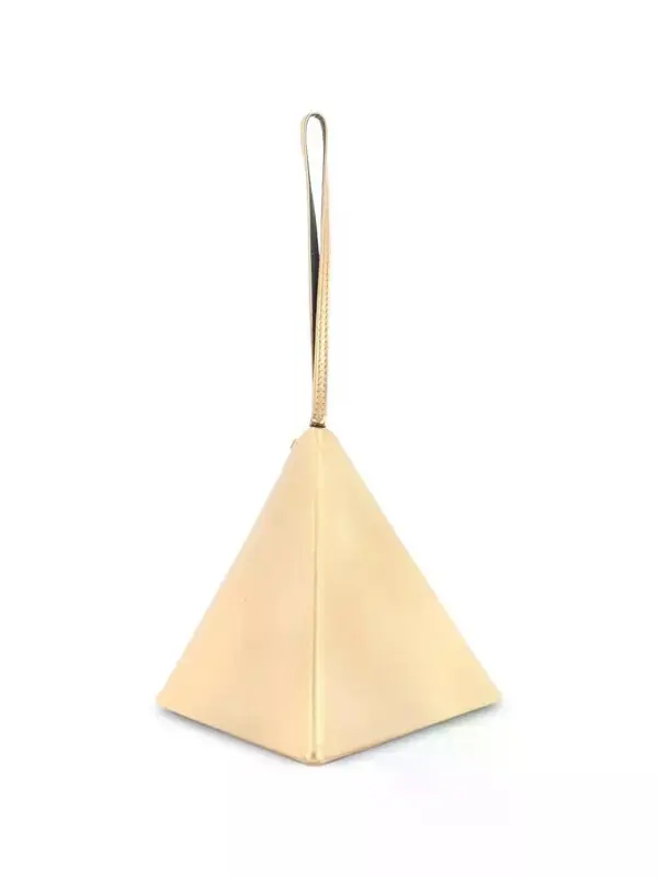 Saint Laurent Pyramid Box Bag Leather Small Clutch Bag