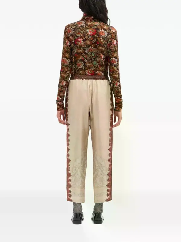 PIERRE-LOUIS MASCIA Aloe Straight-leg Trousers