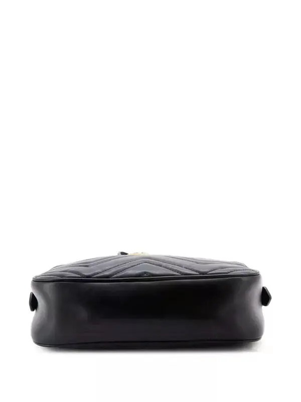 Gucci Gg Marmont Shoulder Bag Matelasse Leather Small Crossbody Bag