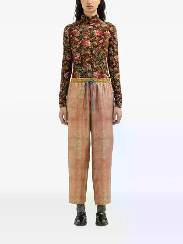 PIERRE-LOUIS MASCIA Aloe Straight-leg Trousers