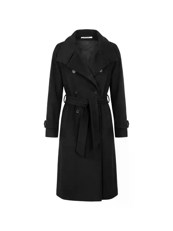 Tagliatore Henryka Double-breasted Belted Coat