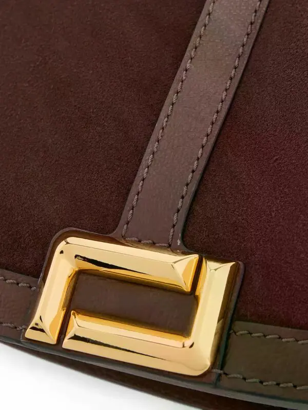 LANCEL Celeste Buckled Shoulder Bag