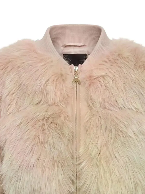 Patrizia Pepe Faux-fur Bomber Jacket