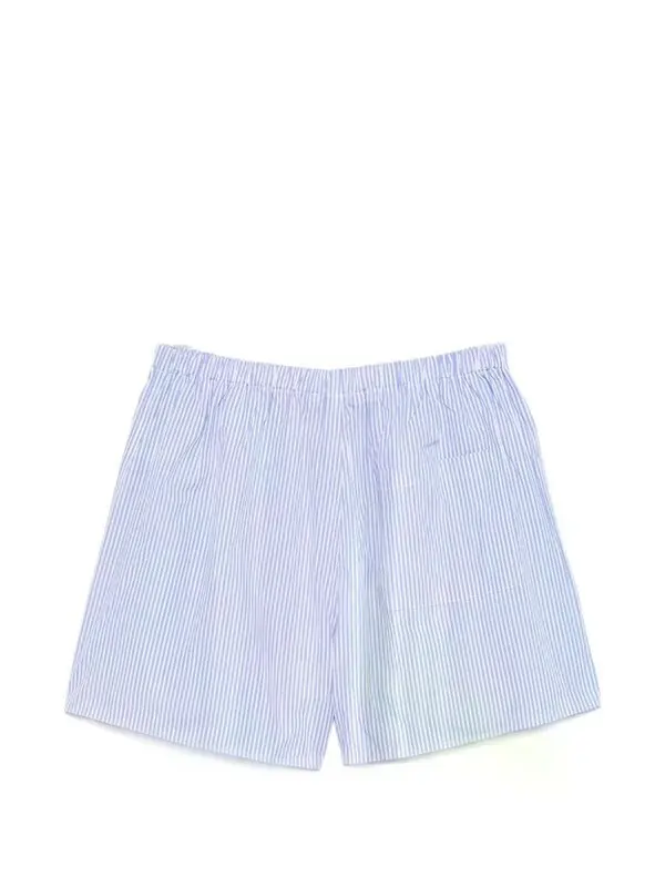 SPORTY & RICH Vertical-stripe Shorts
