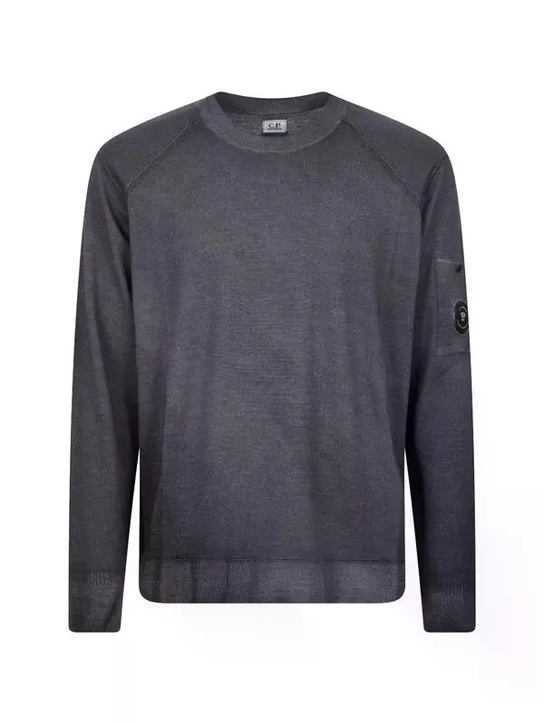 C.P. COMPANY Lens-detail Raglan-sleeve Sweater
