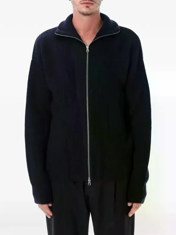 Extreme Cashmere Xtra Yours Zip-up Cardigan - Blue