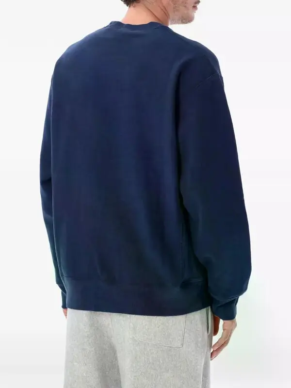 Champion Logo-patch Long-sleeve Sweatshirt