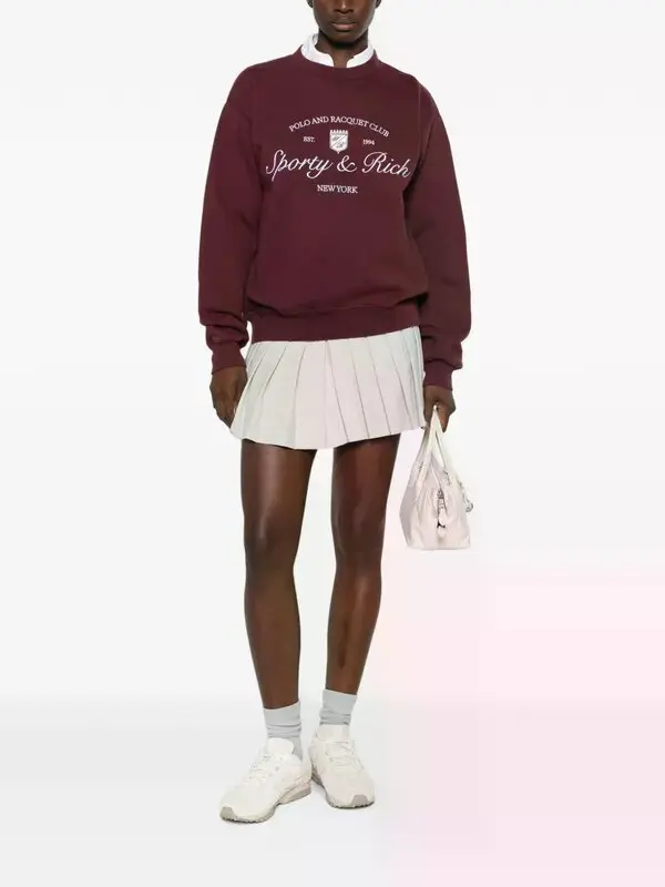 SPORTY & RICH Logo-print Sweatshirt