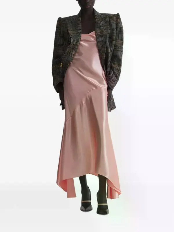 MUGLER Asymmetric Floating Dress