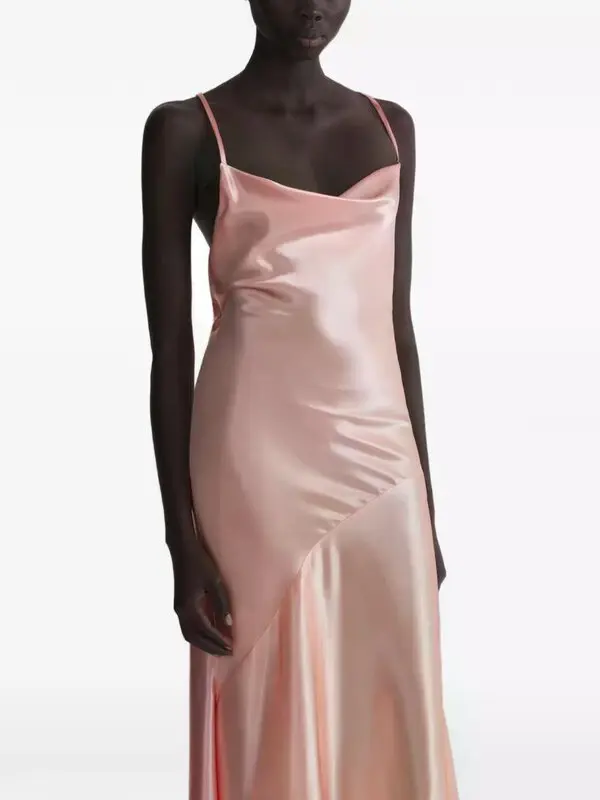 MUGLER Asymmetric Floating Dress