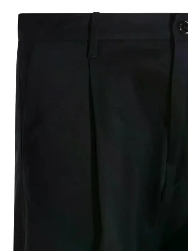 NINE:INTHE:MORNING Pleated Tapered-leg Trousers