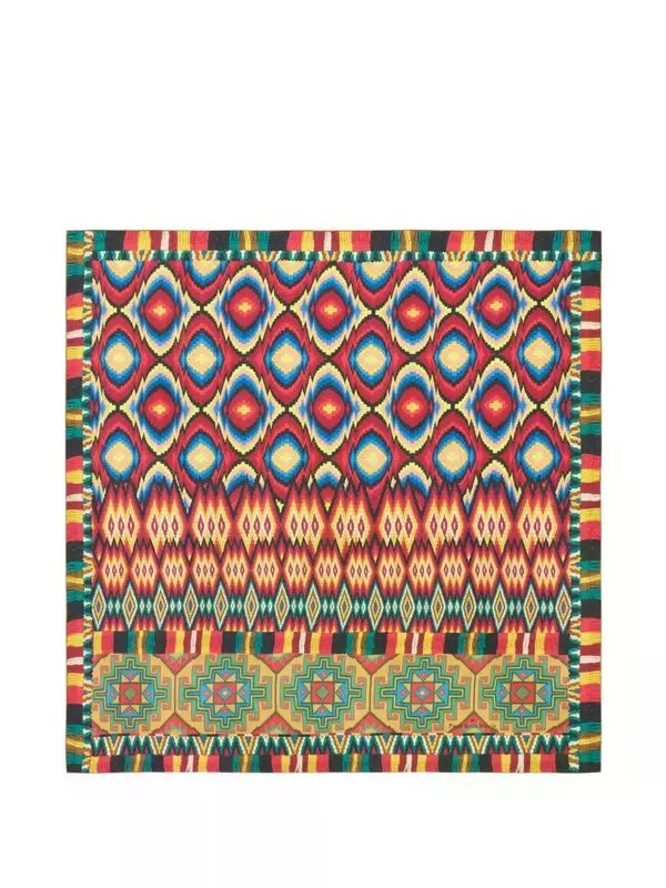 PIERRE-LOUIS MASCIA Aloeuw Bandana Scarf - Red