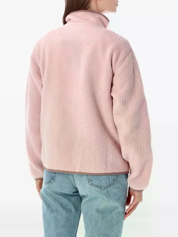 Patagonia Retro Pile Logo-patch Long-sleeve Jacket