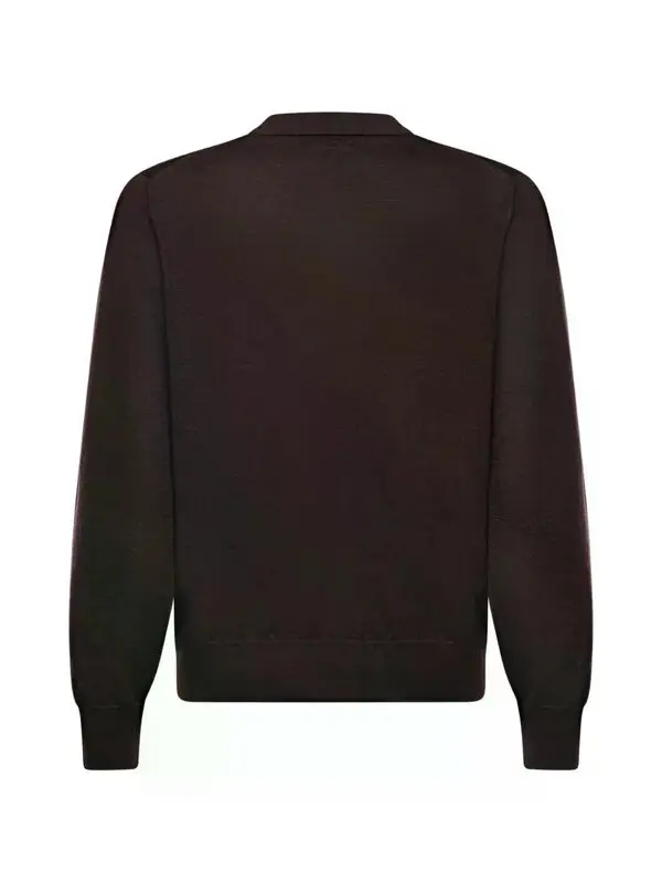 GALIANO Wool Fine-knit Top