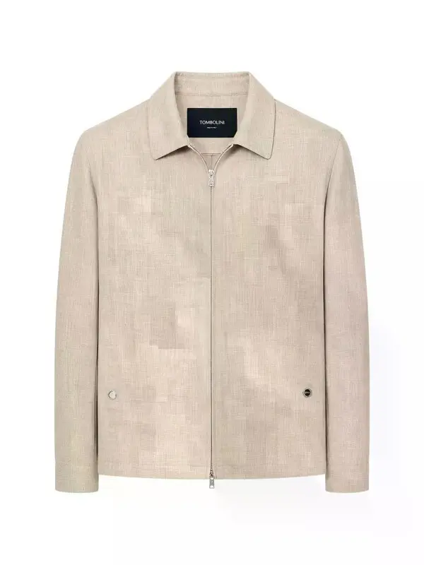 TOMBOLINI Zip-up Collared Jacket