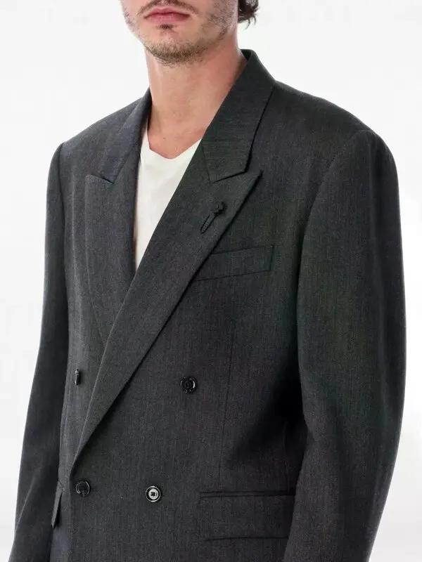 LARDINI Double-breasted Peak-lapels Jacket