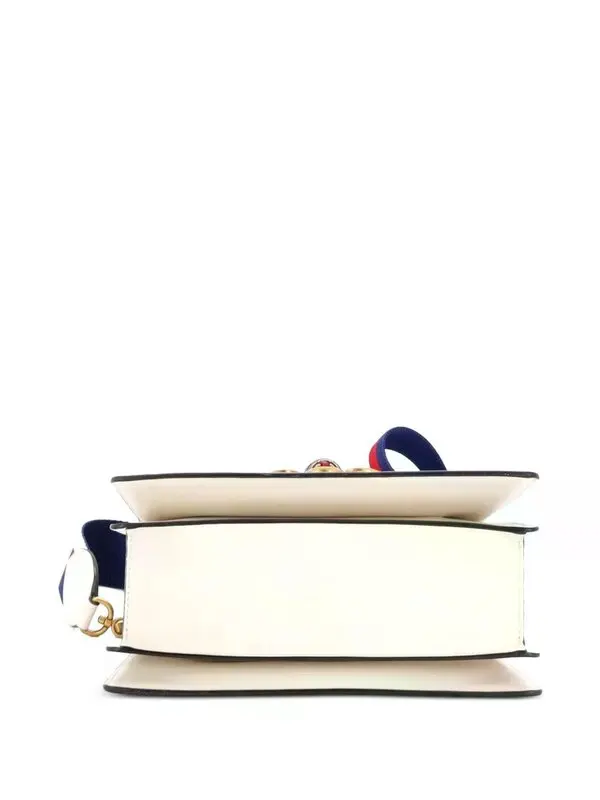 Gucci Queen Margaret Top Handle Bag Leather Satchel