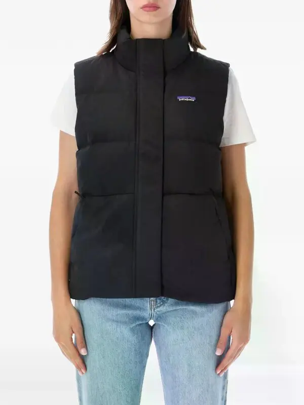Patagonia Sisar High-neck Down Vest - Black