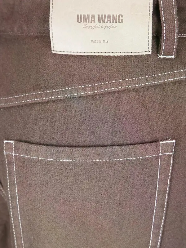 UMA WANG Phyllis Straight Trousers
