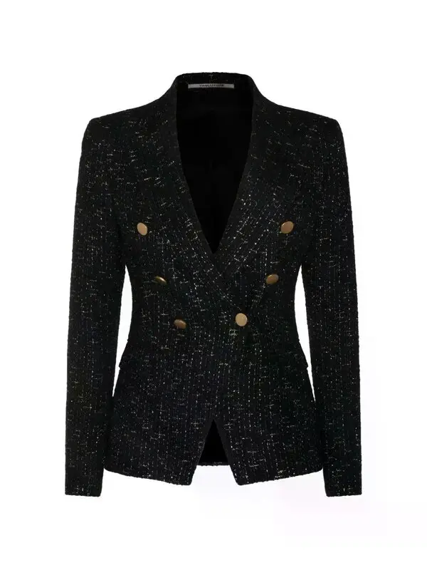 Tagliatore Double-breasted Tweed Blazer