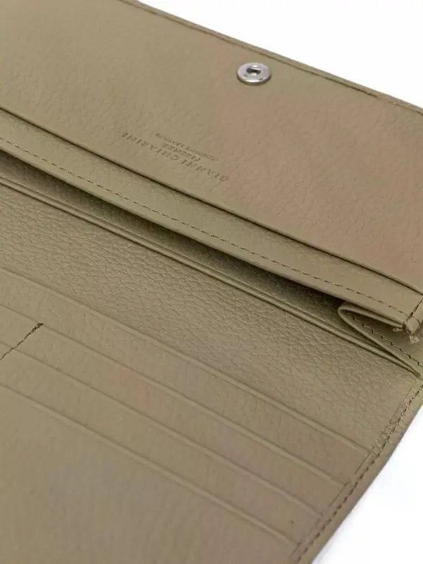 GIANNI CHIARINI Large Grained-leather Wallet